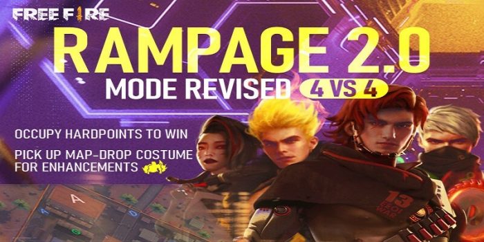 Mode Rampage 2.0 Free Fire Hadir, Bisa Dapet Skin Gratis? | Spin Esports