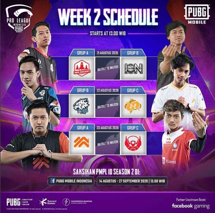 Jadwal PMPL Season 2 Week 2! ION Siap Mengejar BTR! | SPIN Esports Jadwal PMPL Season 2 Week 2! ION Siap Mengejar BTR! | SPIN Esports