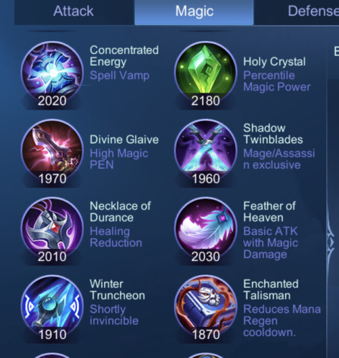 Penjelasan Termudah Item Mobile Legends dan Fungsinya 2021 | SPIN