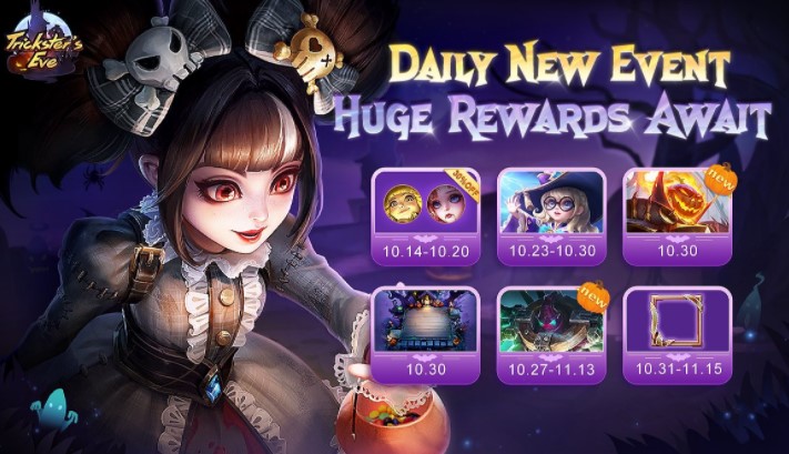Cara Mendapatkan Semua Hadiah di Event Trickster Eve Mobile Legends | SPIN
