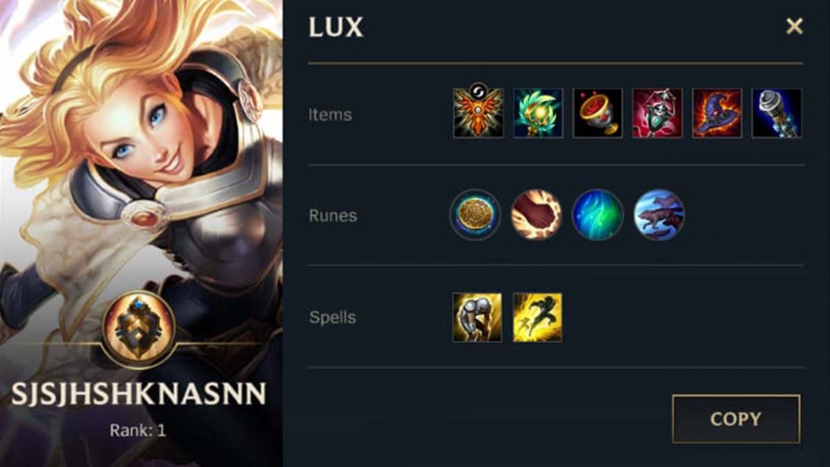Build Terbaik Lux, Champion Support di LoL Wild Rift 2020! | SPIN Esports
