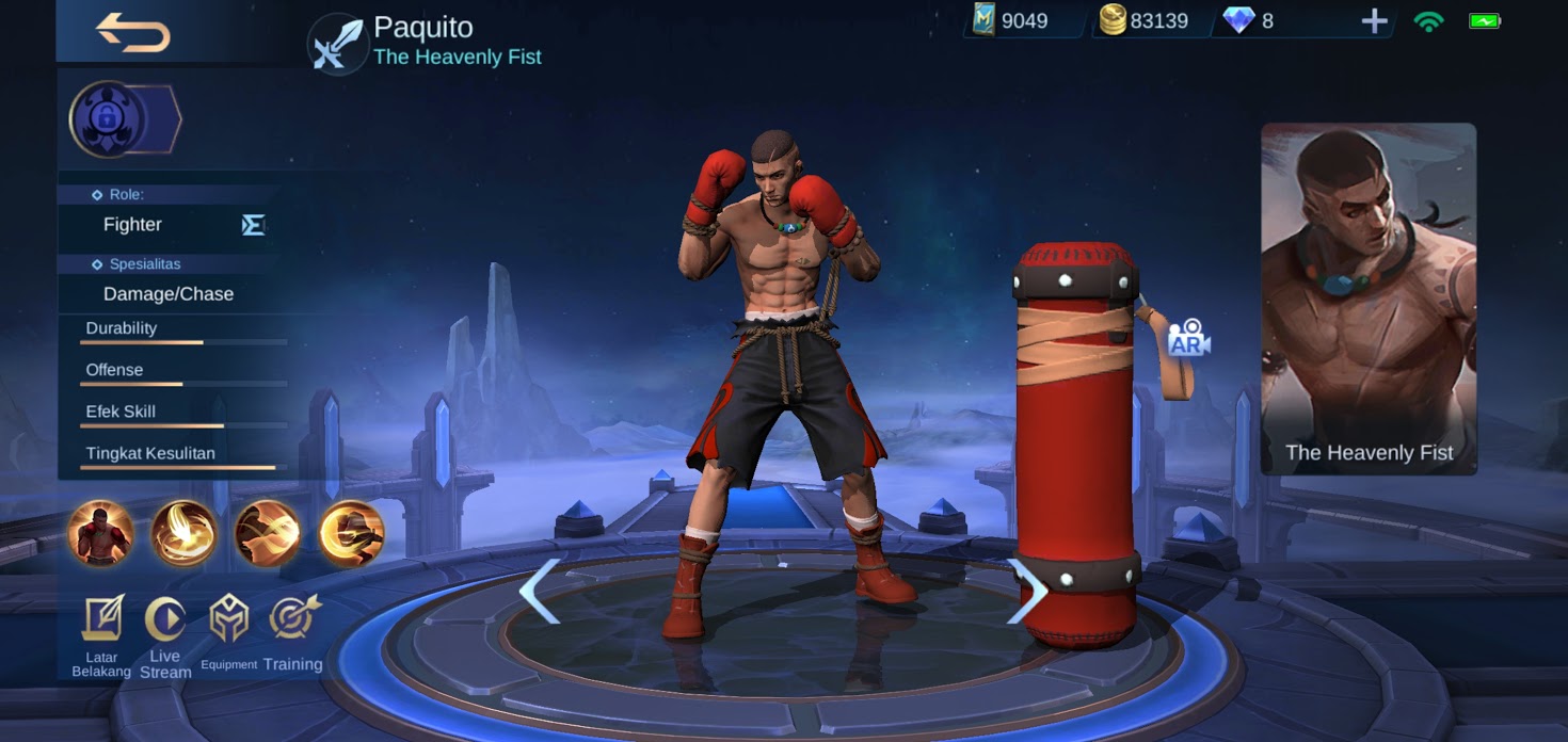 Paquito, Hero Baru Mobile Legends Hasil Kerjasama Dengan Manny Pacquiao ...