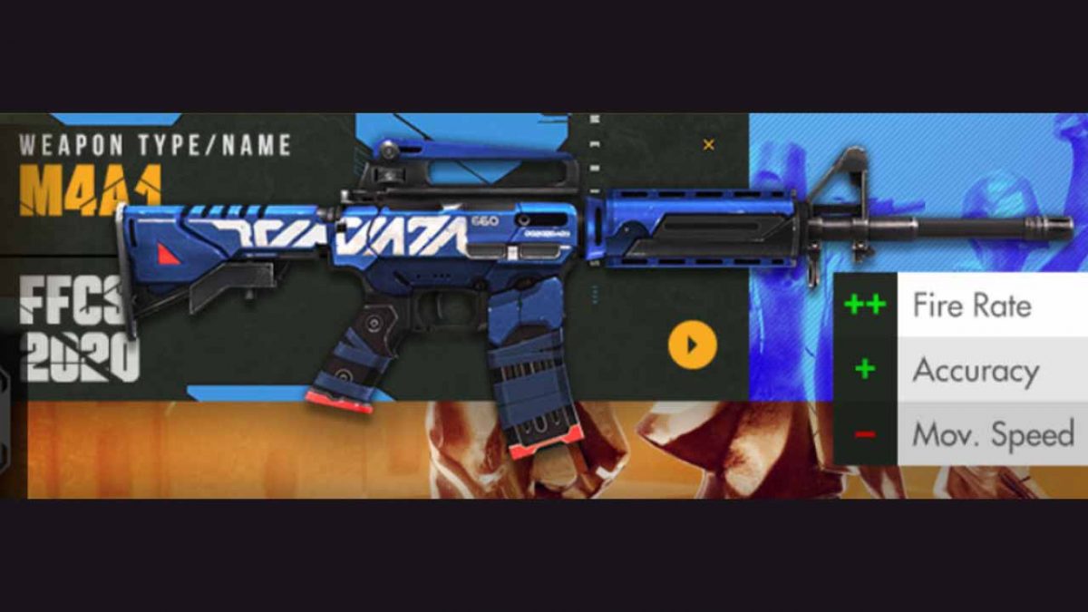 Dapatkan Skin FF Groza & M4A1 FFCS Permanen & Gratis! | SPIN
