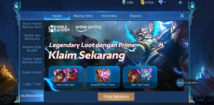 Cara Klaim Event Amazon Drop 19 Mobile Legends (ML) Terbaru Desember ...