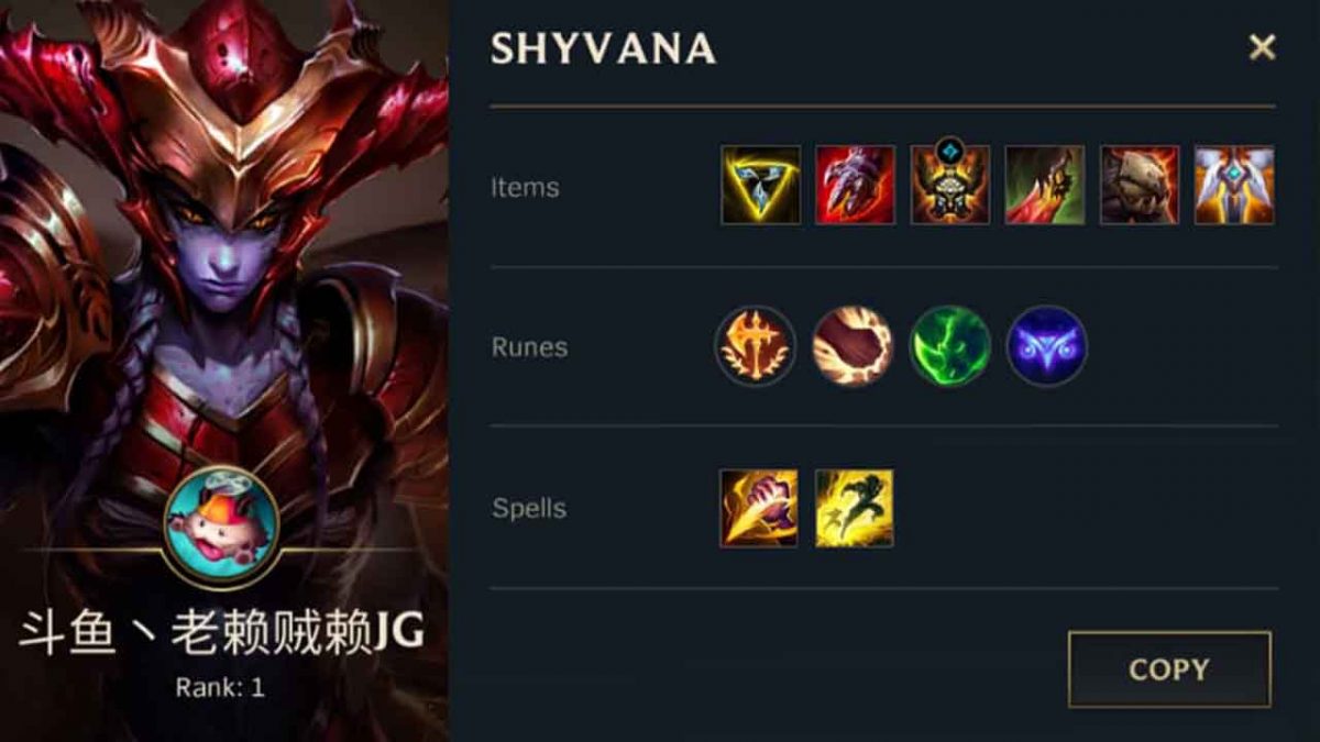 Build Item dan Runes Shyvana Terbaik di LOL Wild Rift 2020 | SPIN Esport