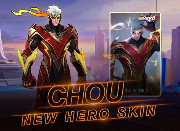Gameplay & Cara Dapatkan Skin Superhero Baru Chou Mobile Legends (ML ...