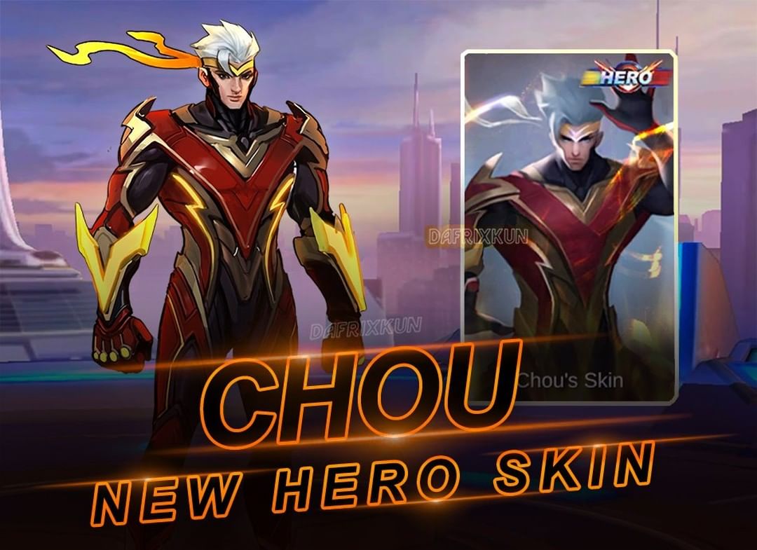 Gameplay & Cara Dapatkan Skin Superhero Baru Chou Mobile Legends (ML ...