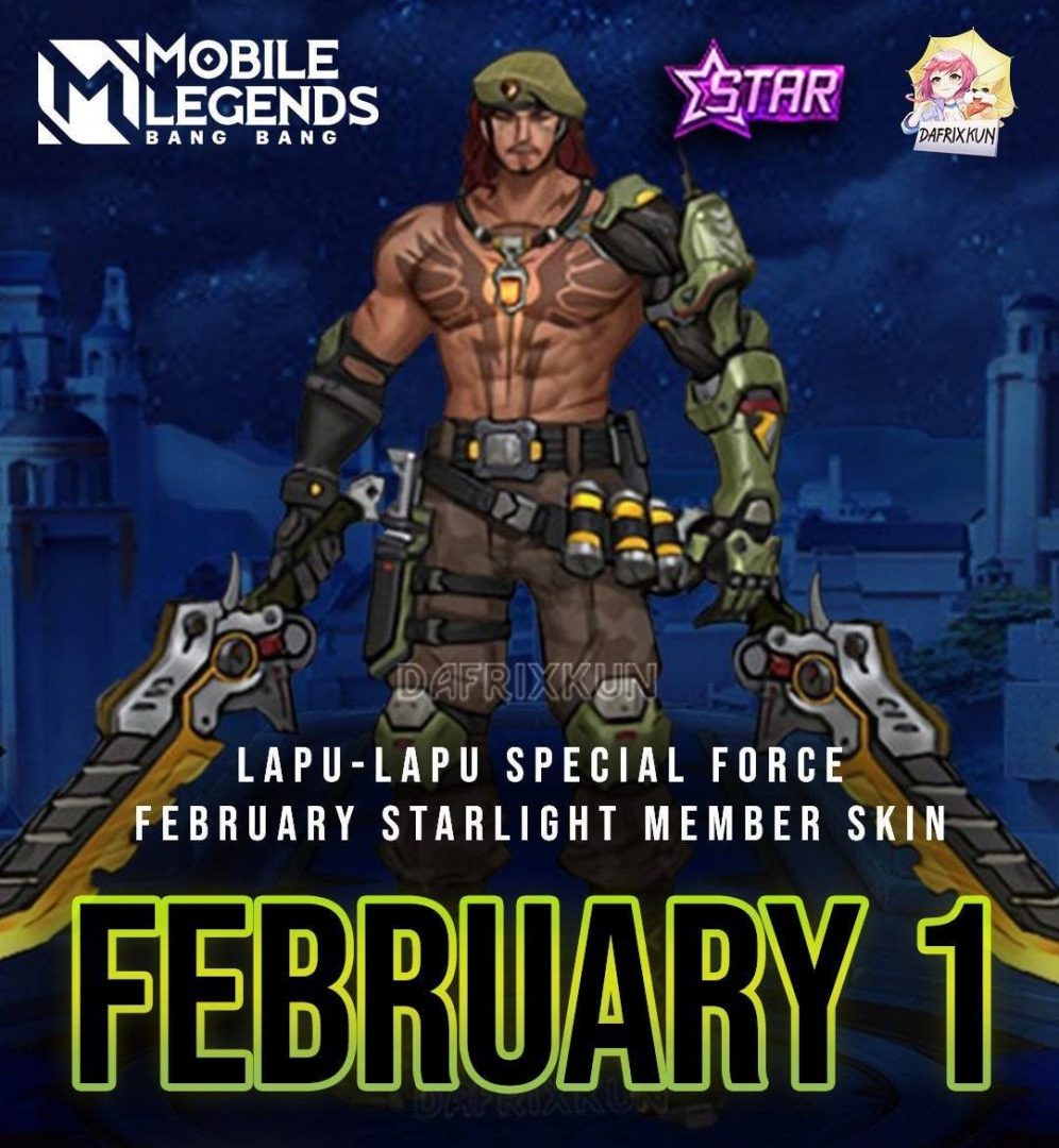 Bukan Atlas Maupun Ruby, Inilah Bocoran Skin Starlight Mobile Legends ...