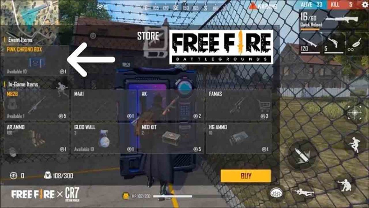 Get the FF CR7 parachute at the vending machine Operation Chrono ...