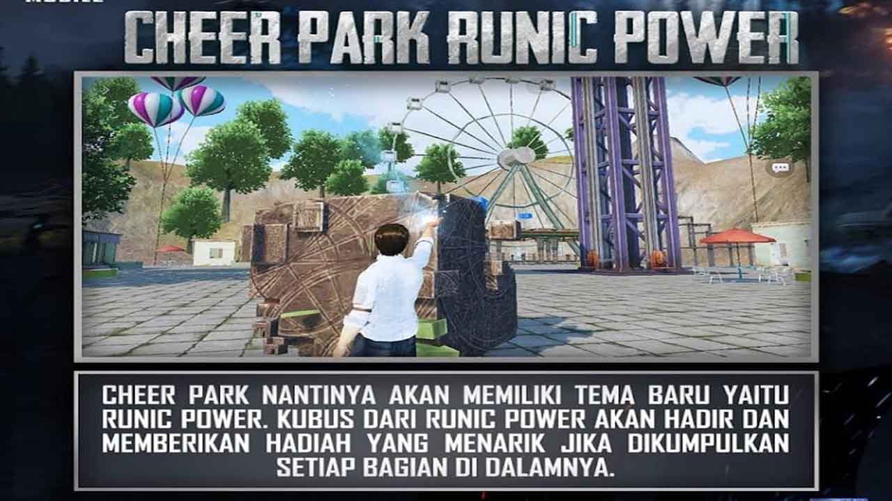 Cheer Park Runic Power Hadir di PUBG Mobile 1.2! | SPIN Esports