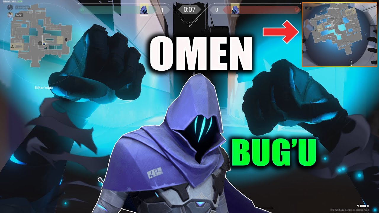 Bug Valorant: Omen Bisa Teleport ke Dalam Tembok di Map Split | SPIN