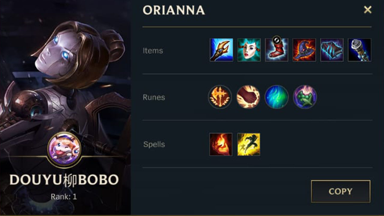 Build Item And Runes Orianna Terbaik Di Lol Wild Rift 2021 Spin Esports