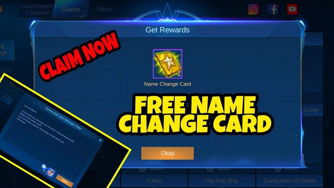 Ini Cara Ganti Nickname Mobile Legends, Gratis! | SPIN