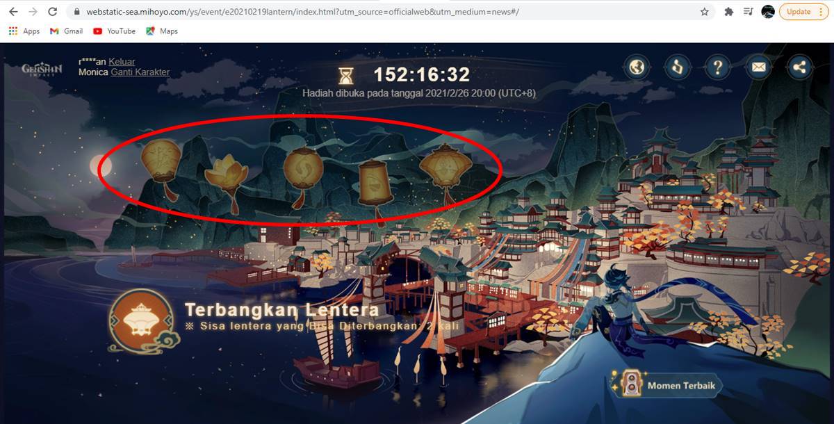 Earn many primogems at the latest Genshin Impact web event! - Game Area