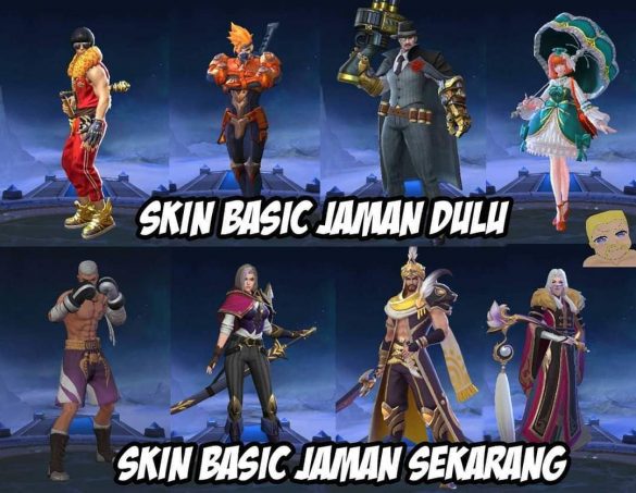 Ini Perbedaan Skin Basic Mobile Legends (ML) Dulu dan Sekarang! | SPIN Ini Perbedaan Skin Basic Mobile Legends (ML) Dulu dan Sekarang! | SPIN
