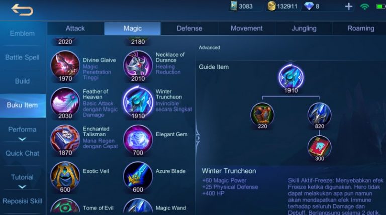 Ini Perbedaan Kegunaan Skill Aktif Wind of Nature dan Winter Truncheon!