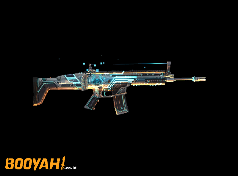 5 Skin Terbaik Untuk Senjata SCAR Free Fire, Bikin Senjata Makin Sakit!