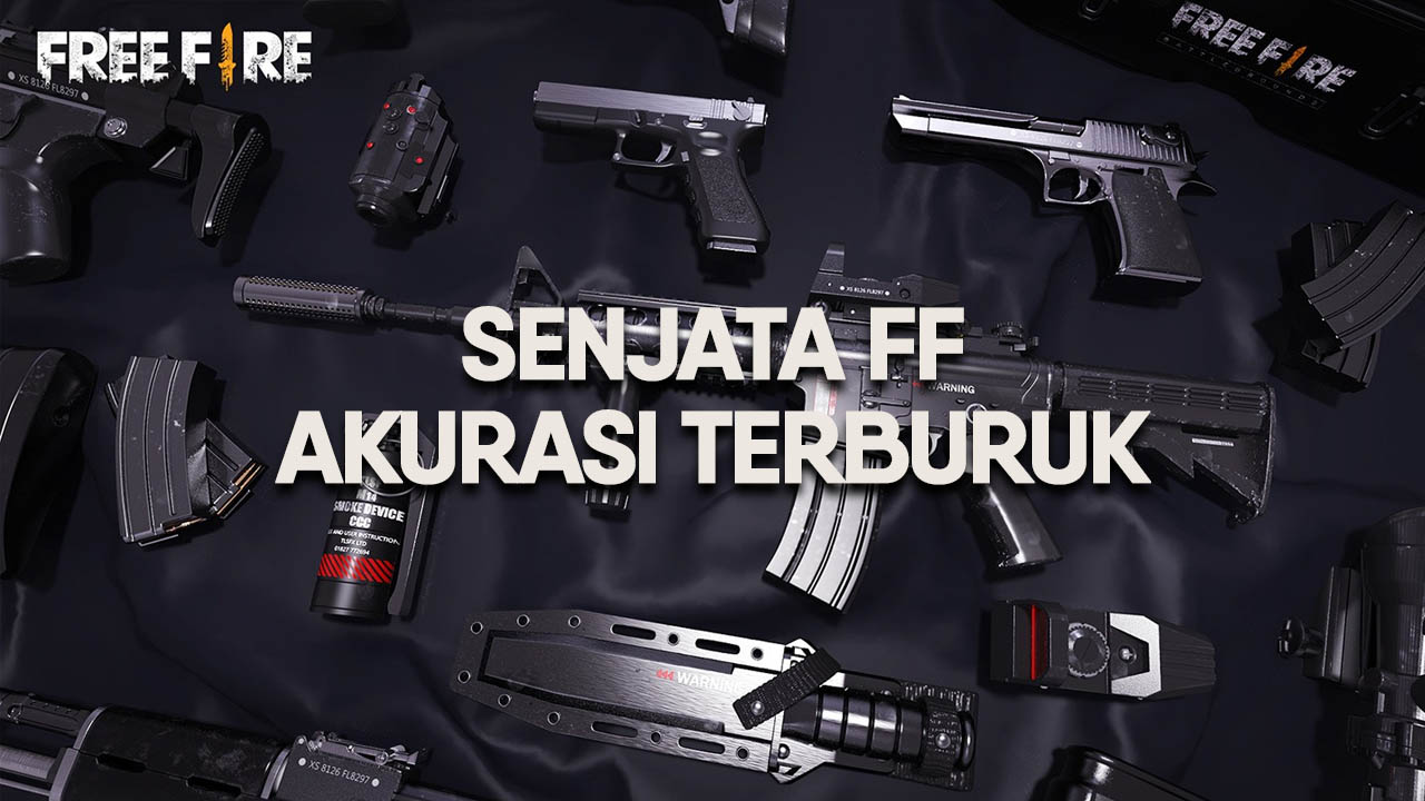 5 Senjata Dengan Akurasi Terburuk Di Free Fire (FF) 2021! | SPIN Esports