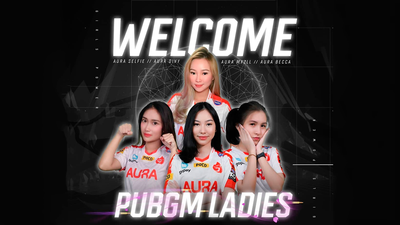 Keren! Aura Esports Kenalkan Tim PUBG Mobile Ladies Profesional | SPIN
