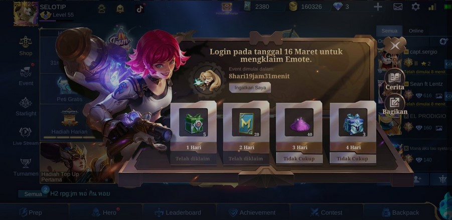 Klaim Battle Emote Gratis Mobile Legends! Gimana Caranya? Klaim Battle Emote Gratis Mobile Legends! Gimana Caranya?