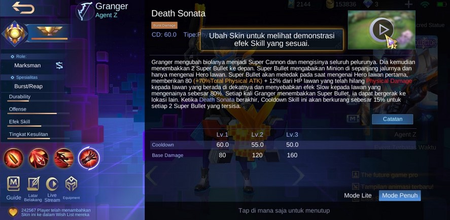 Inilah Rahasia Dari Hero Granger Mobile Legends Yang Ga Banyak Pemain Tahu