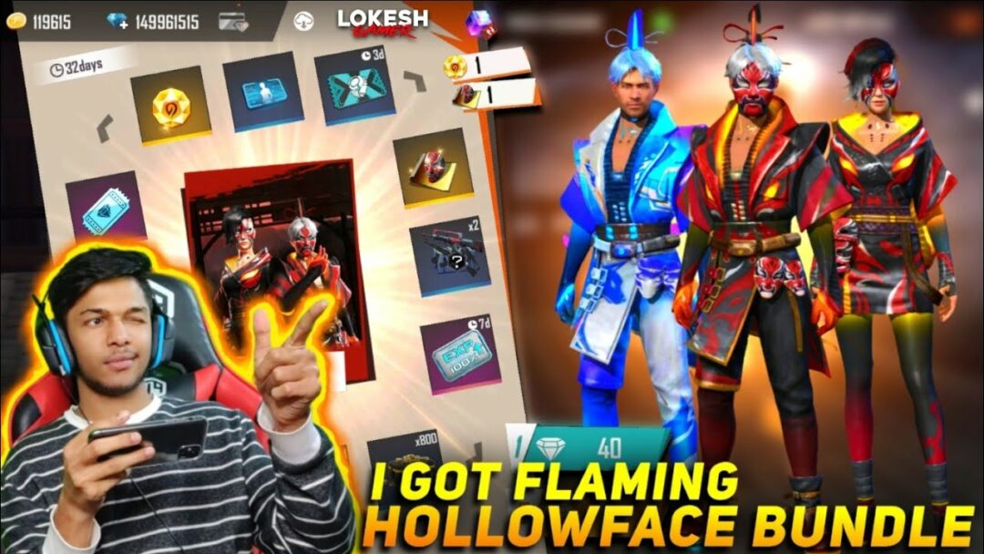 Incubator FF Terbaru Hadirkan Bundle Flaming Hollowface! | SPIN Esports