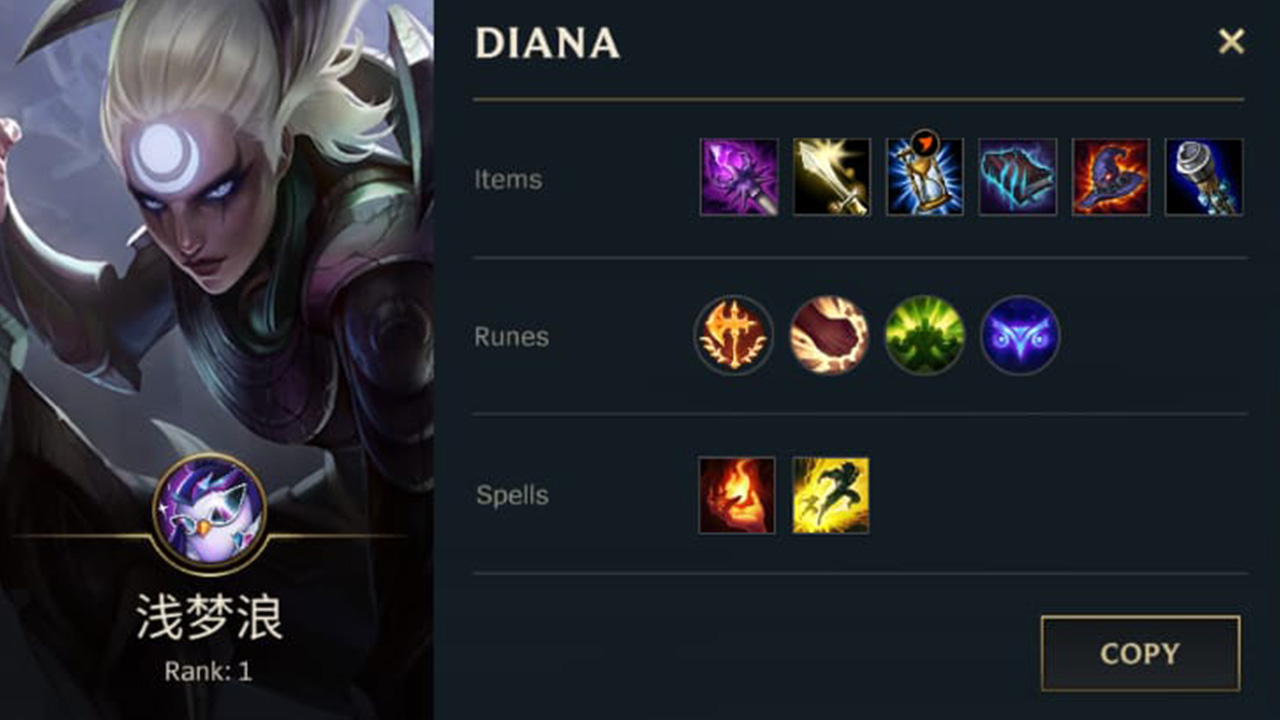 Build Item & Runes Diana Terbaik di LoL Wild Rift 2021! | SPIN Esports