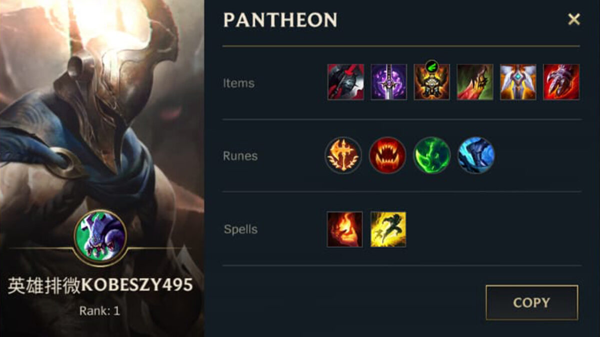 Build Item & Runes Pantheon Terbaik di LoL Wild Rift 2021! | SPIN Esports