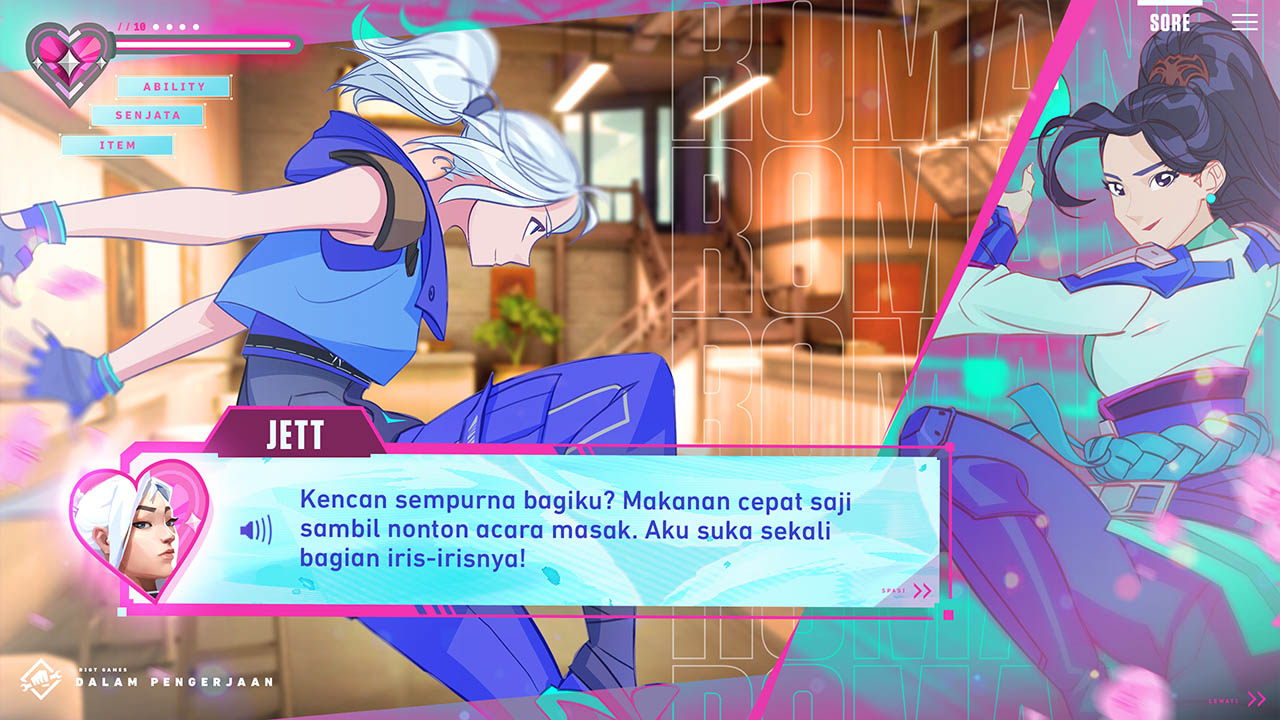 Valorant Akan Rilis Dating Simulator, Bisa Kencan Dengan Jett! | SPIN