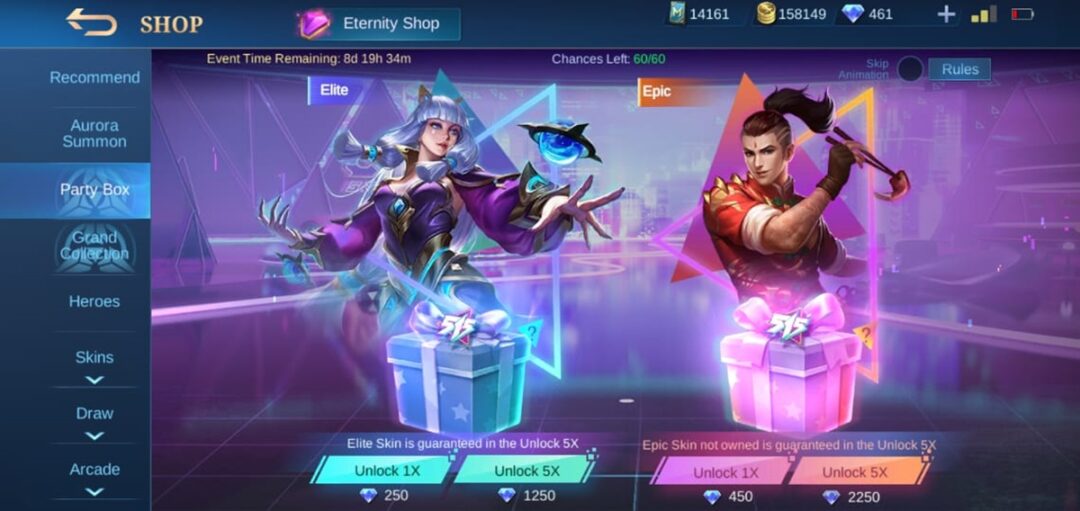 Event Party Box MLBB Akan Kembali Tanggal Segini, Bisa Dapat Skin Epic ...