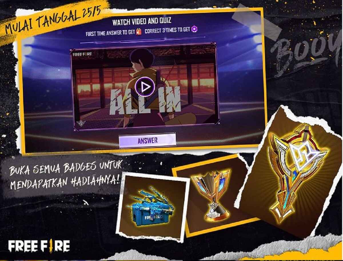 Nonton FFWS 2021 dan Dapatkan Hadiah Eksklusif FFWS 2021! | SPIN