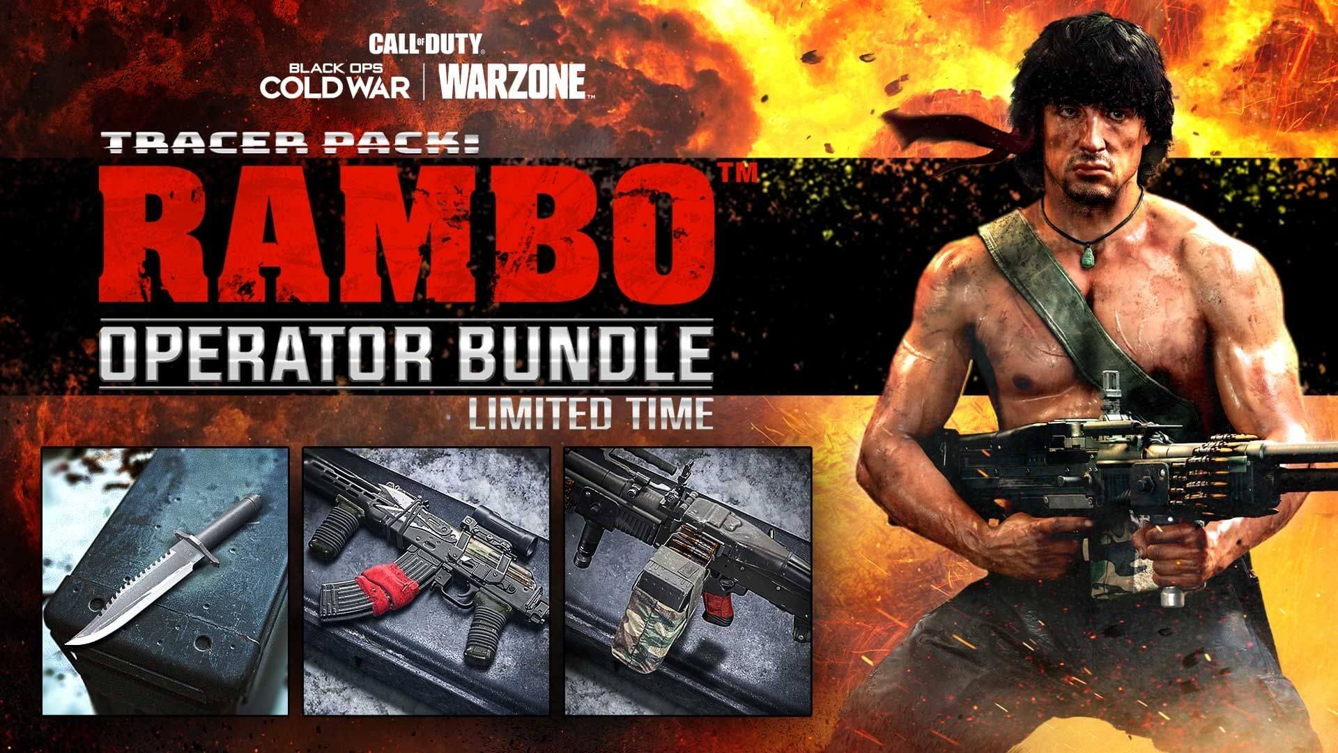 Resmi Dirilis, Begini Cara Mendapatkan Skin Rambo Dan McClane Di Warzone!