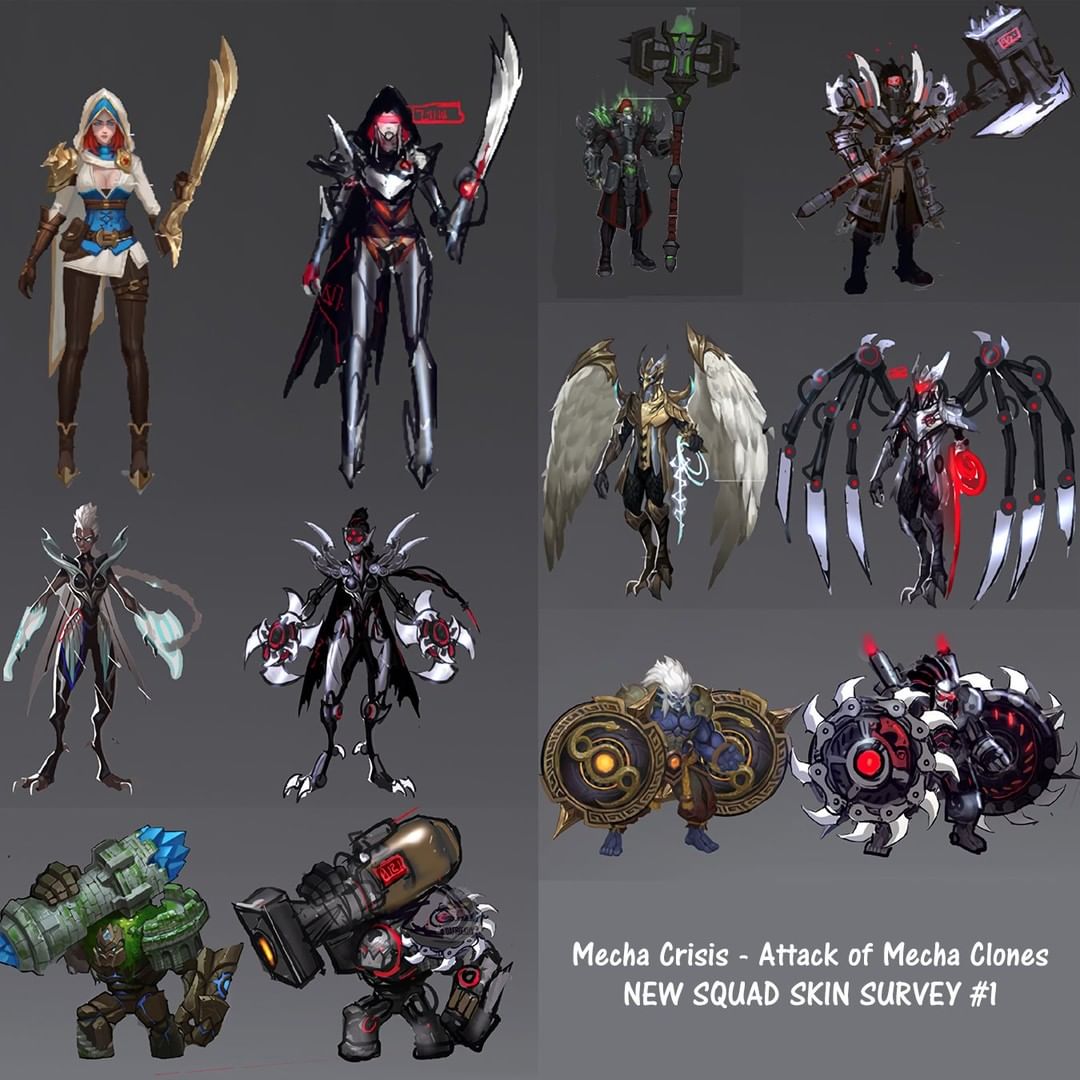 Leaked Display of the Latest Mobile Legends Squad Skin, Really Cool!