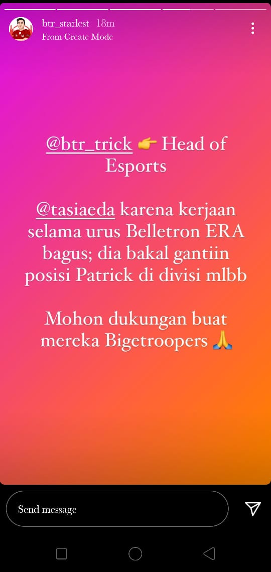 Bigetron Resmi Angkat Manajer BTR Alpha Jadi Head Of Esports! | SPIN