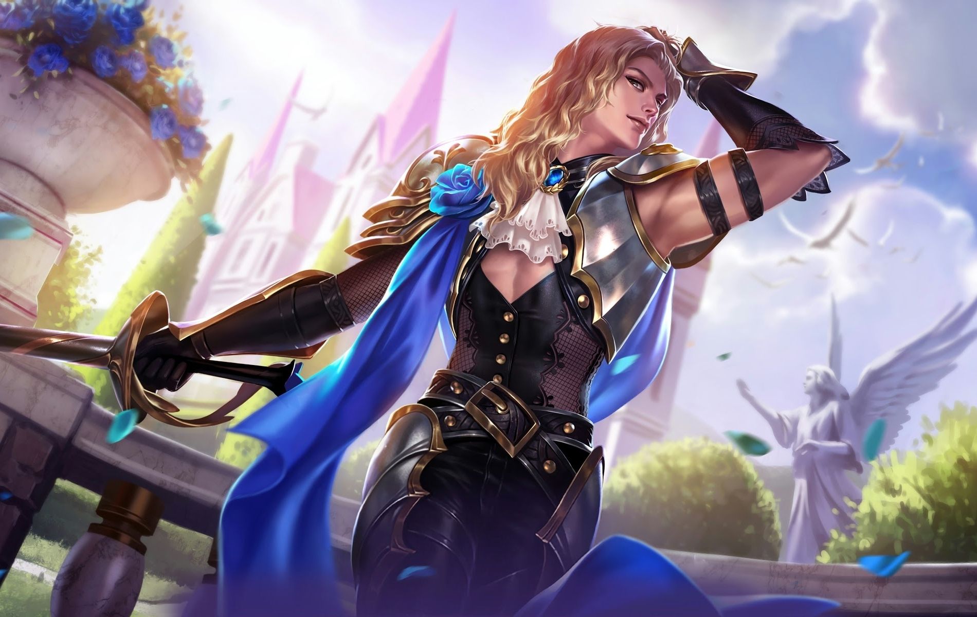 10 Hero Mobile Legends (ML) Cowok Tertampan dan OP Versi SPIN Esports