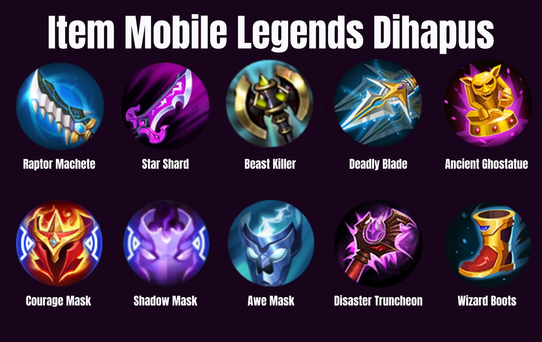 10 Item Ini Sudah Dihapus dari Mobile Legends (ML)! | SPIN