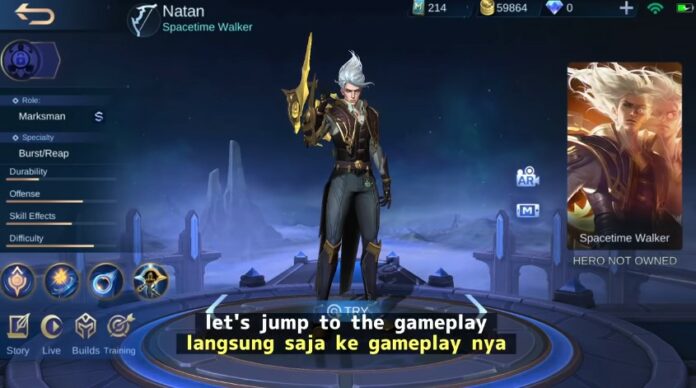 Inilah Gameplay dan Build Terbaik Natan Mobile Legends 2021 | SPIN