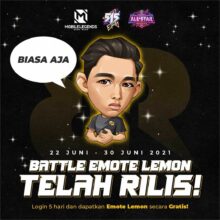 Resmi Dirilis, Begini Cara Mendapatkan Stiker RRQ Lemon Edisi 515!