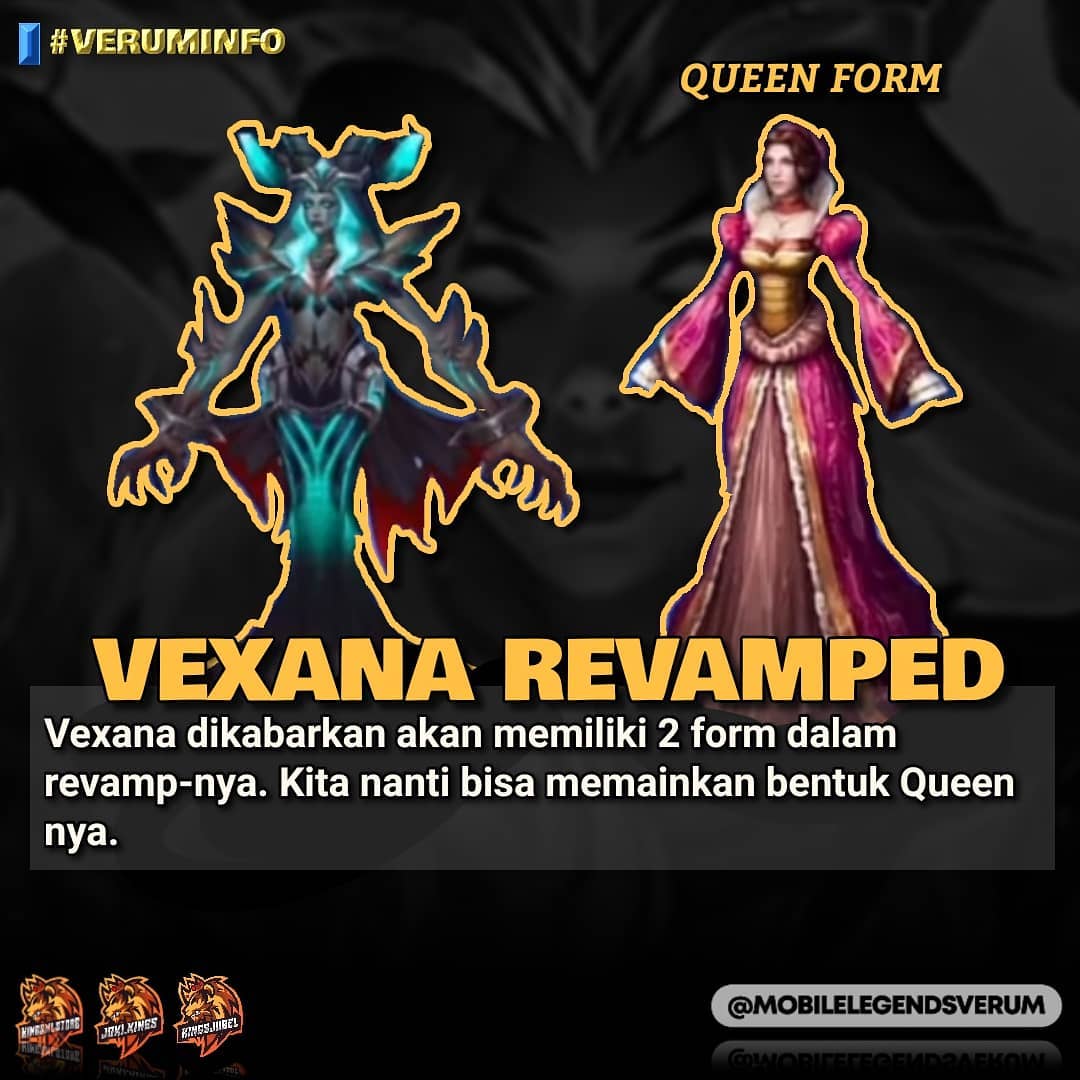 Bocoran Tampilan Vexana Revamp Mobile Legends (ML), Jadi Seperti Selena? Bocoran Tampilan Vexana Revamp Mobile Legends (ML), Jadi Seperti Selena?