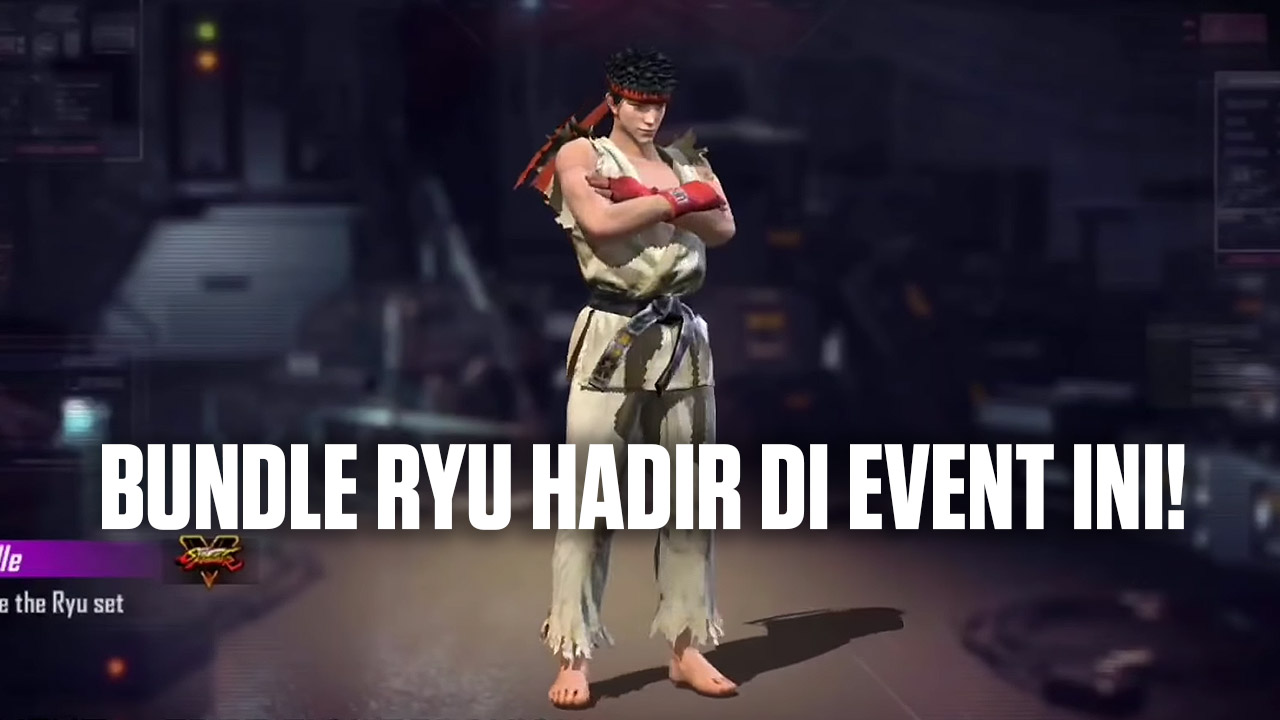 Bundle Ryu FF x Street Fighter V Hadir di Hacker Store! | SPIN Esports