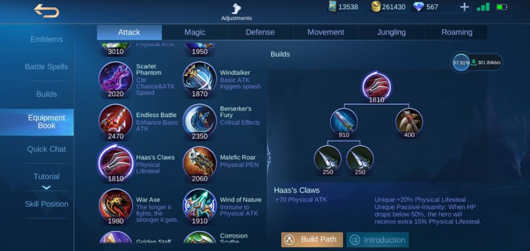 Perbedaan Spell Vamp dan Physical Lifesteal MLBB, Simple Tapi Harus Tau!