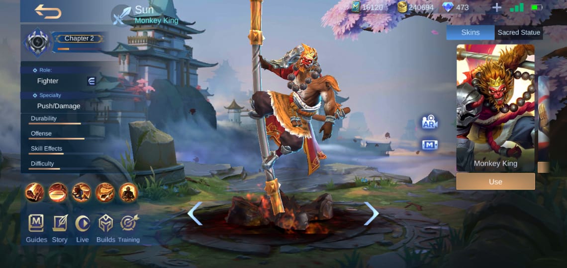 10 Hero Fighter Mobile Legends (ML) Paling Mudah Dimainkan | SPIN