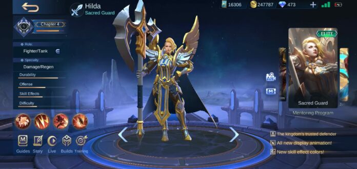 Begini Cara Dapat Skin Elite Hilda Terlangka Gratis di Mobile Legends