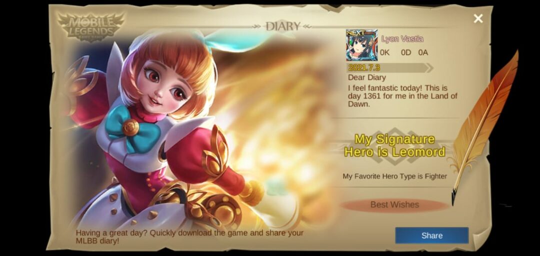 Cara Mengetahui Umur Akun Mobile Legends (ML) Kalian, Mudah Banget! Cara Mengetahui Umur Akun Mobile Legends (ML) Kalian, Mudah Banget!