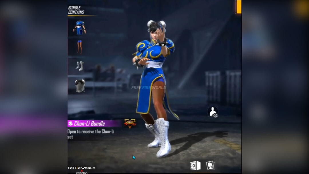 Dapatkan Bundle Chun-Li di Event Collection Party FF! | SPIN Esports