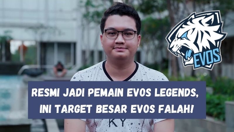 Resmi Jadi Pemain EVOS Legends, Ini Target Besar EVOS Falah! | SPIN