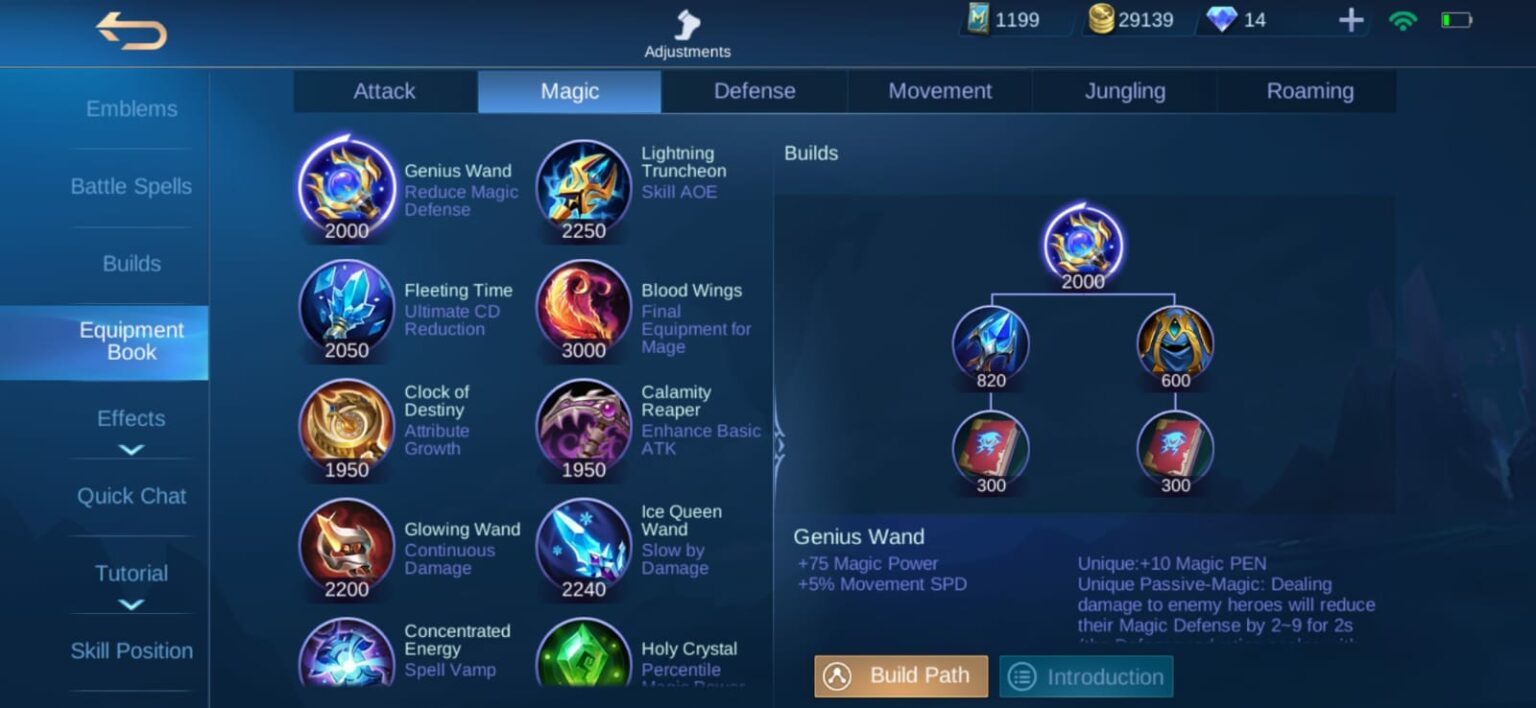 User Mage Wajib Tahu, Ini Beda Genius Wand dan Divine Glaive MLBB!
