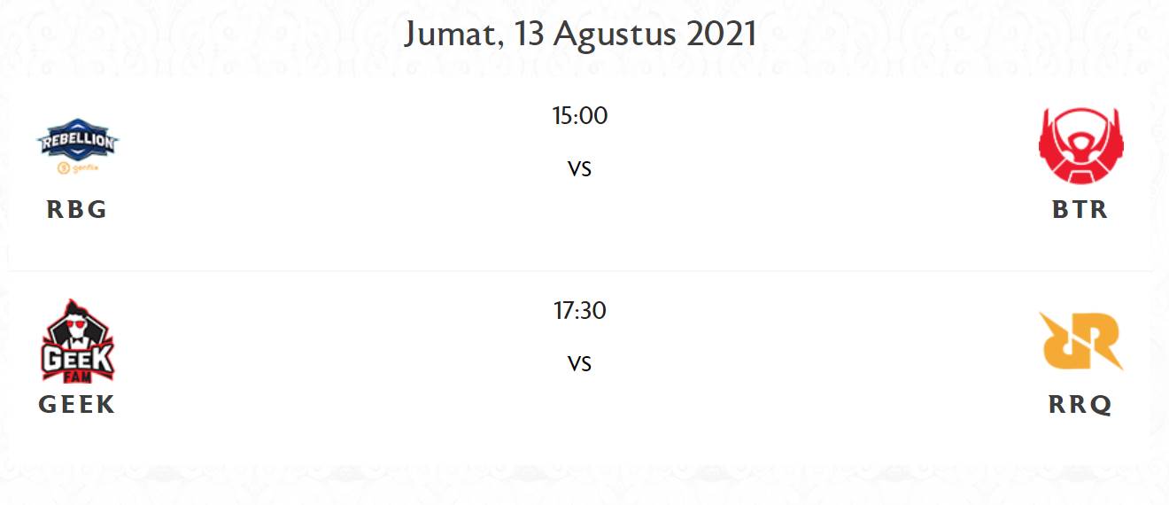Jadwal MPL ID Season 8 Week 1 Day 1 - Siapa Lawan RRQ? | SPIN