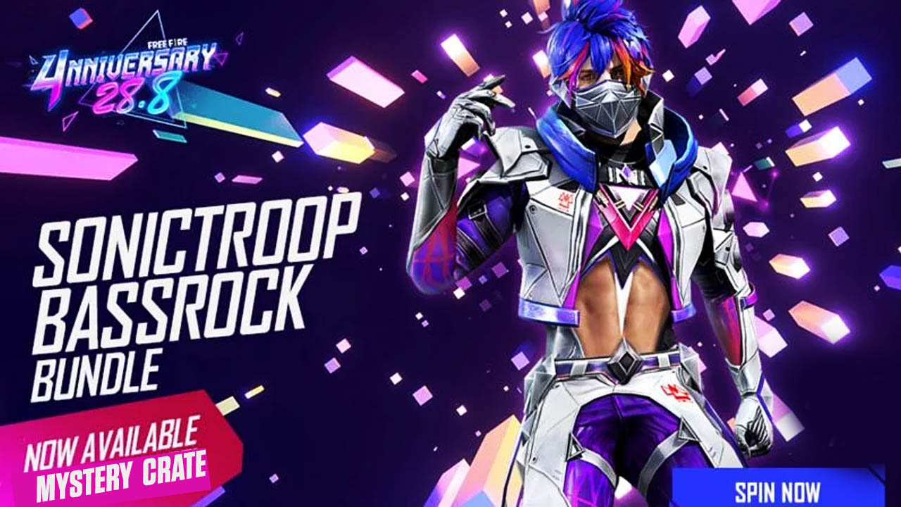 Ada Bundle Sonictroop Bassrock di Mystery Crate FF Agustus 2021! | SPIN