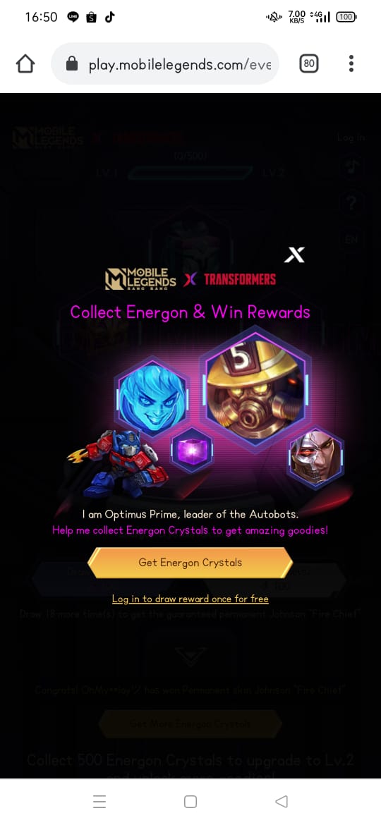 Dapat Skin Gratis Dari Event MLBB x Transformers 2021, Caranya? | SPIN